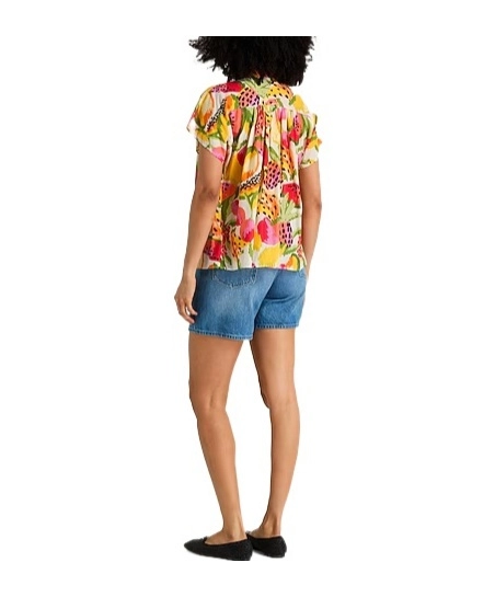 Farm Rio Printed Button-up Shirt