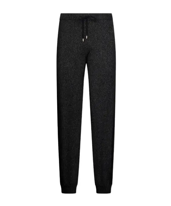 Liu Jo Knitted Trousers With Lurex Inserts