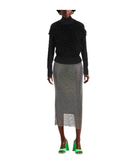 Max Mara Two-tone Wool Knit Sweater