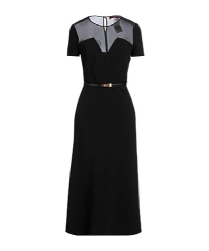 Max Mara Solid-color Flared Skirt