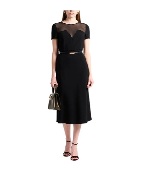 Max Mara Solid-color Flared Skirt