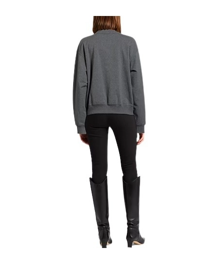 Brunello Cucinelli Solid V-neck Long-sleeve Knit Sweater