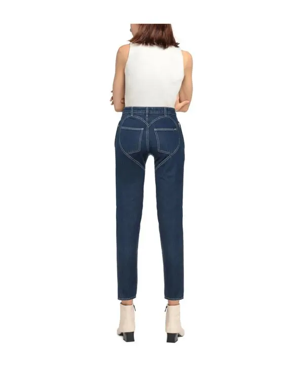 Burberry Solid Color Straight Leg Pants