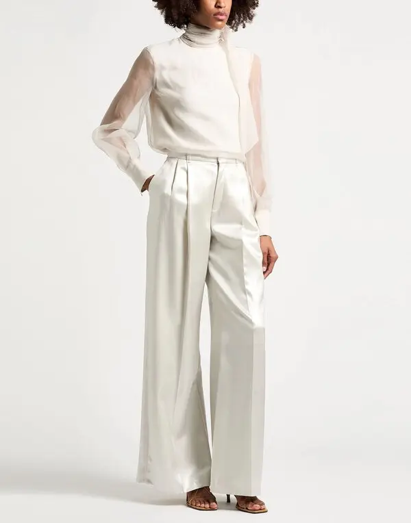 Brunello Cucinelli Bow Tie Blouse