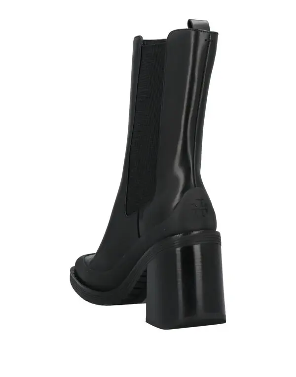 Tory Burch Minimalist Square-toe Leather Boots