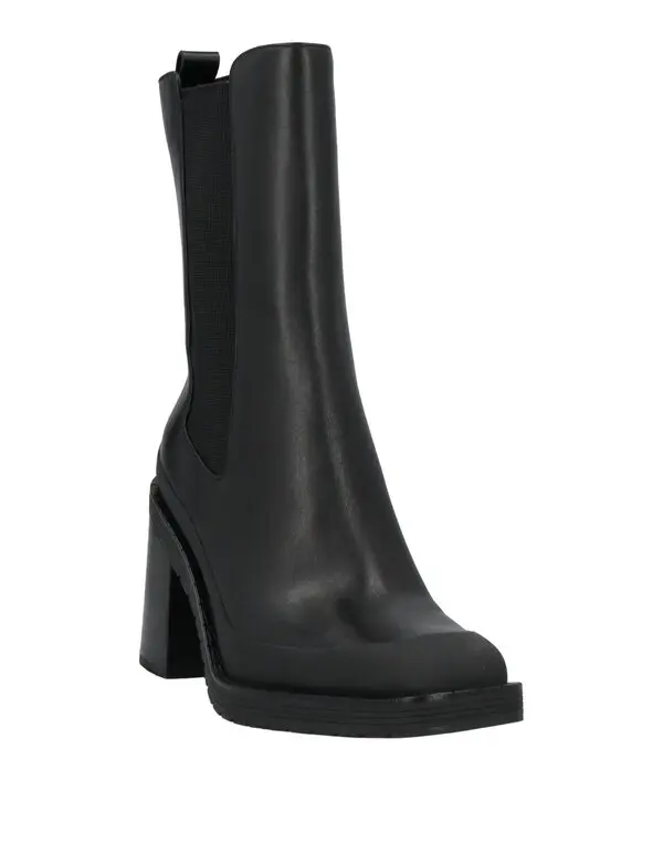 Tory Burch Minimalist Square-toe Leather Boots