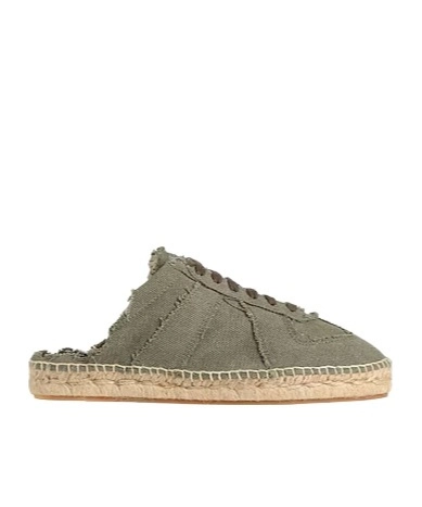 MAISON MARGIELA Minimal Round Toe Canvas Shoes