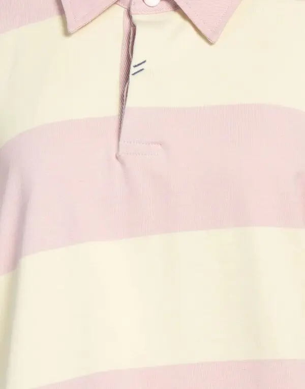 Burberry Striped Short-sleeve Polo Shirt