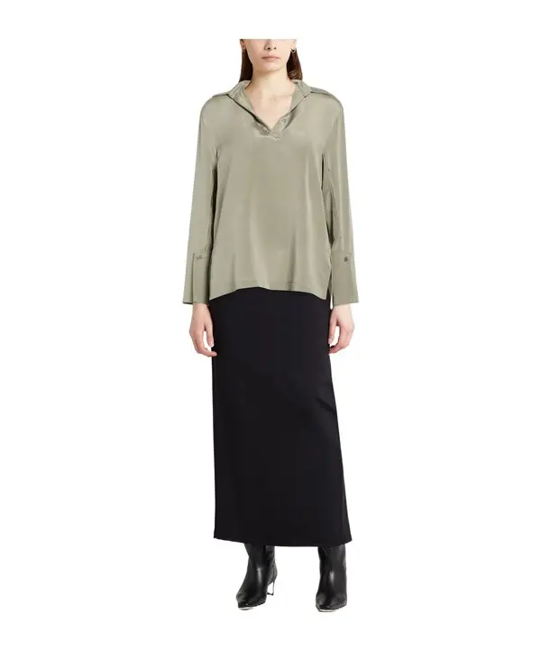 Max Mara Solid Color Tops