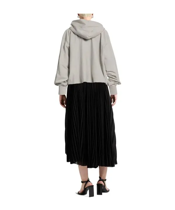 MAISON MARGIELA Solid Color Hooded Track Jackets