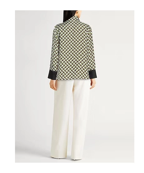 Max Mara Geometric Print Shirt