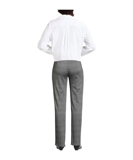 Max Mara Plaid Straight-leg Trousers