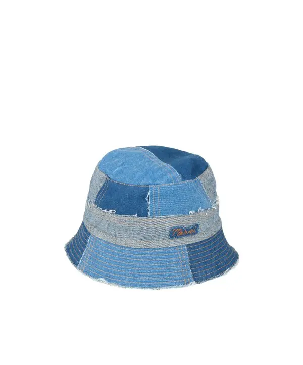 Marni Colorful Denim Fisherman Hat