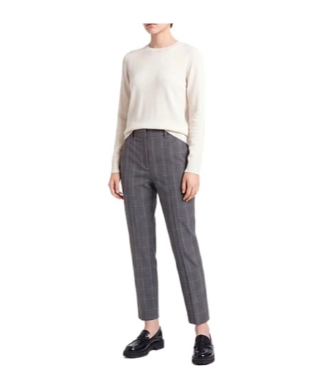 Isabel Marant Étoile Prince Of Wales Check Tapered Wool Trousers