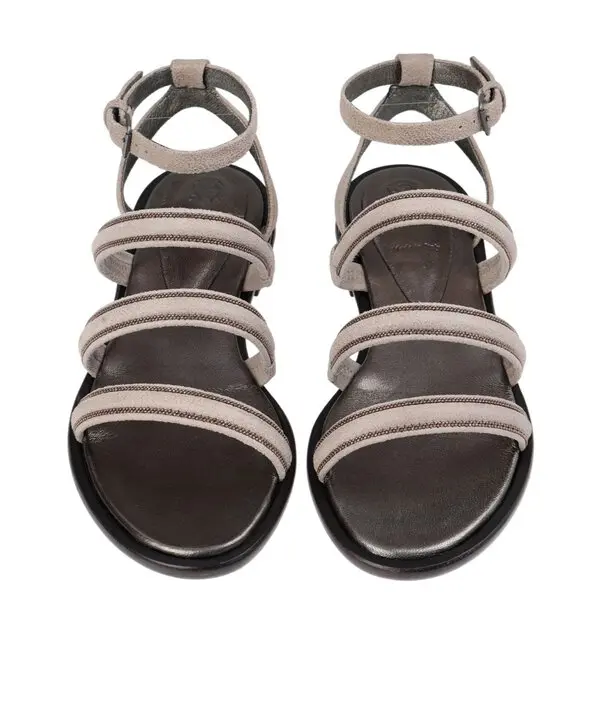 Brunello Cucinelli Beaded Sandals