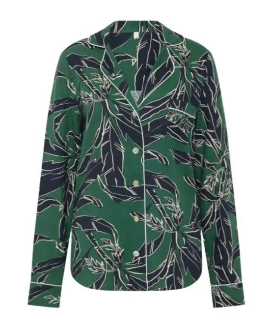 The Upside Floral-print Collared Shirt