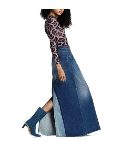 MAISON MARGIELA Dark Wash Denim Skirt