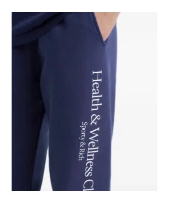 SPORTY  RICH Sporty & Rich Hw Crest Track Pants