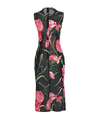 Dolce & Gabbana Sleeveless Floral Dress