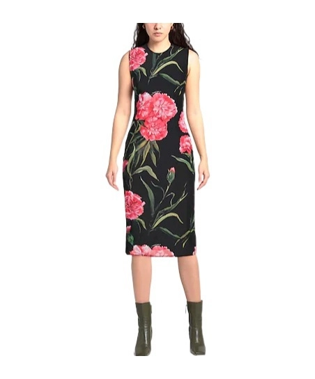 Dolce & Gabbana Sleeveless Floral Dress