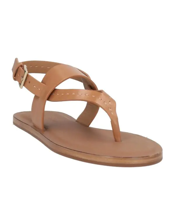 Max Mara Solid-color Leather Sandals