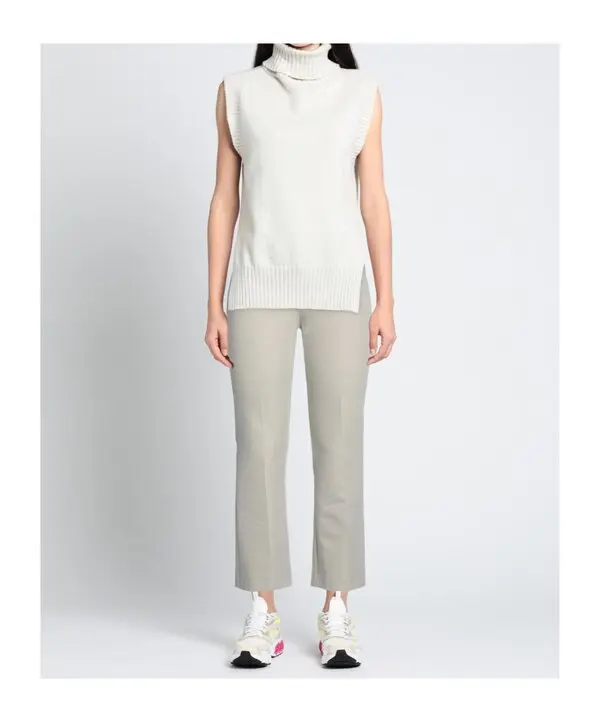Max Mara Solid Twill Stretch Trousers