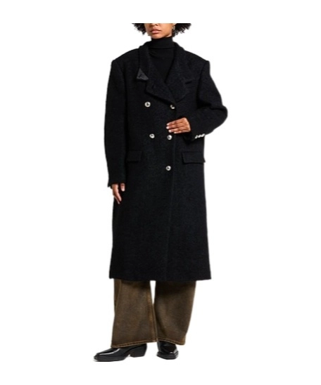 Isabel Marant Étoile Double-breasted Bouclé Overcoat
