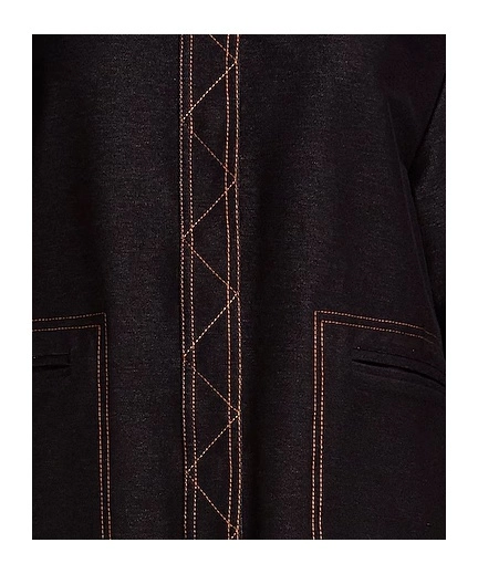 Max Mara Gabardine Long-sleeve Jacket