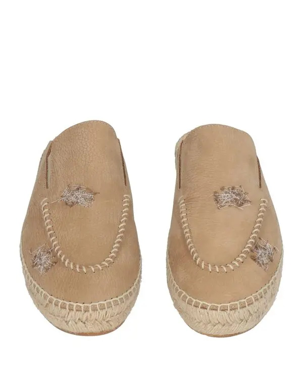 MAISON MARGIELA Espadrille Slides - Khaki