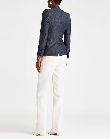 Brunello Cucinelli Single-breasted Denim Blazer