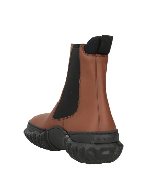 Marni Pointed Toe Chelsea Ankle Boots