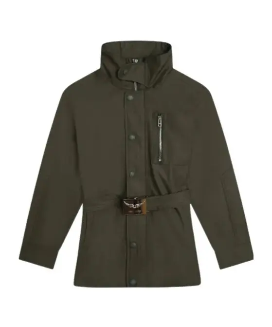 Zadig&Voltaire Belted Zip-up Jacket