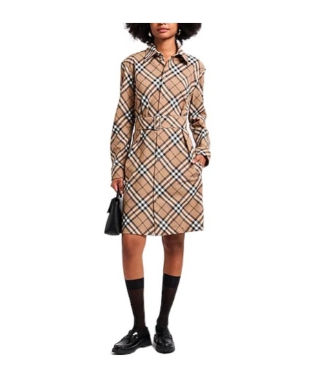 Burberry Printed Shirt Dress