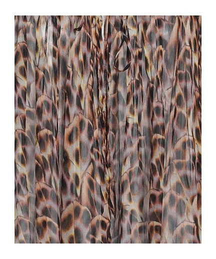 Isabel Marant Étoile Leopard Print Off-shoulder Chiffon Top