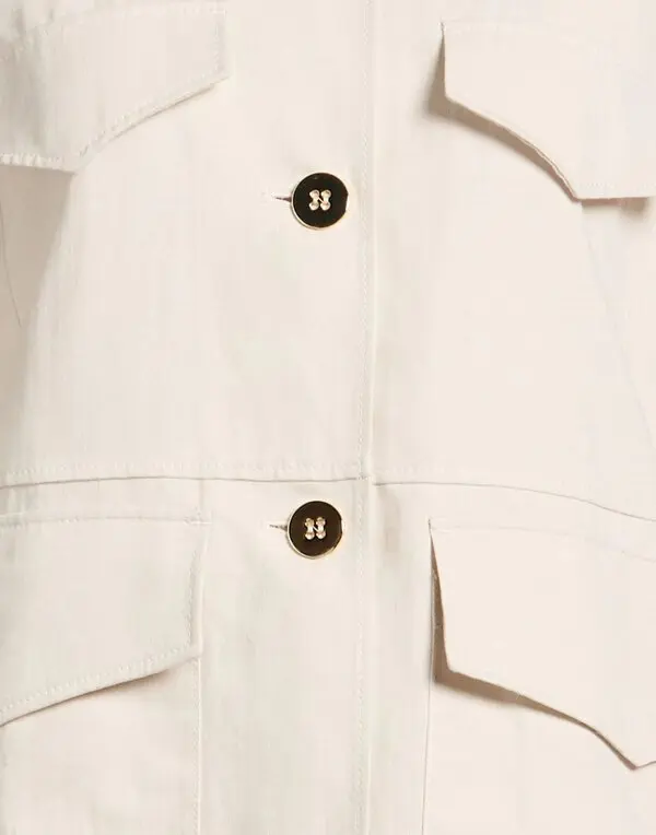 Max Mara Denim-style Jacket With Button Detail