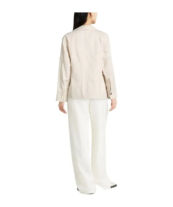 Max Mara Denim-style Jacket With Button Detail