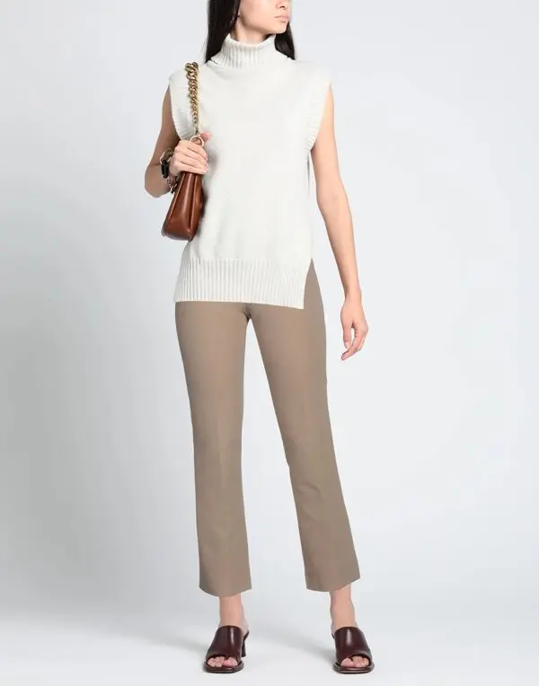 Max Mara Solid Stretch Twill Pants