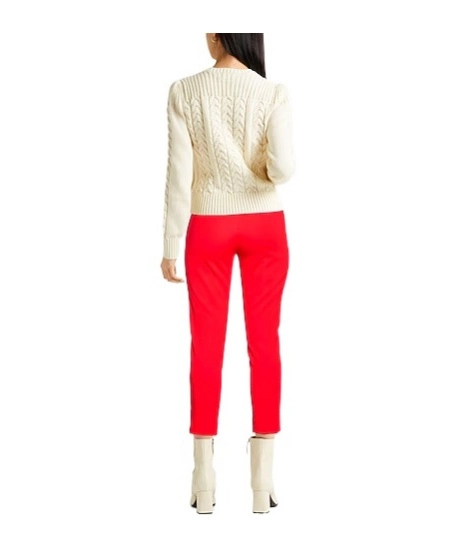 Max Mara Fitted Stretch Cropped Trousers