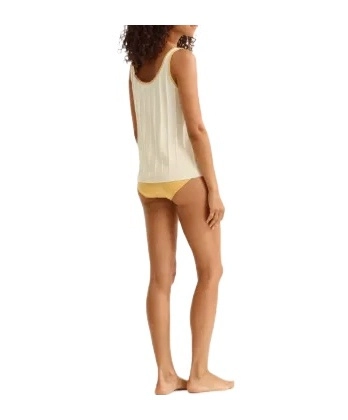ERES Rivali" Ribbed Knit Tank Top - White