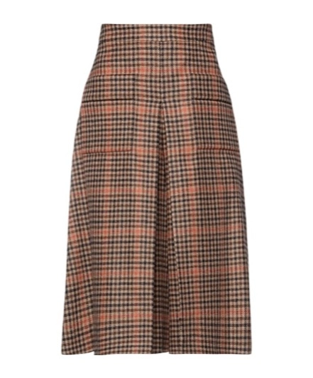 MAISON MARGIELA Simple Plaid Skirt
