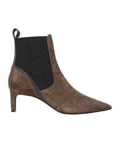 Brunello Cucinelli Suede Chelsea Boots
