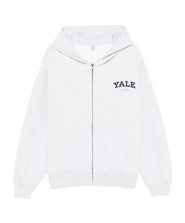 SPORTY  RICH Zip-up Hoodie