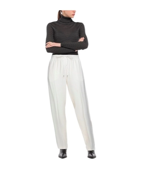 Chloé Crepe Straight Leg Trousers