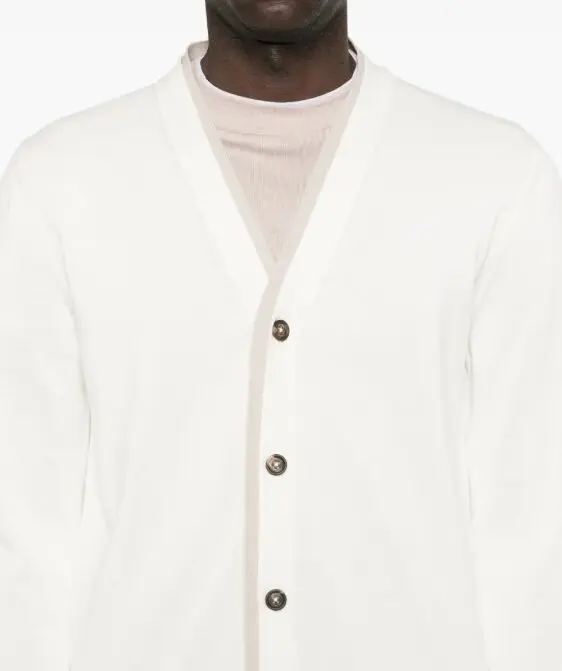 Eleventy V-neck Button-front Cardigan