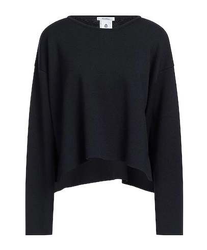Max Mara Minimal Wool Knit Sweater