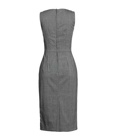 Dolce & Gabbana Prince Of Wales Check Sleeveless V-neck Dress