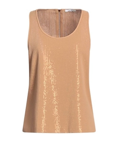 Max Mara Sleeveless Sequin Top
