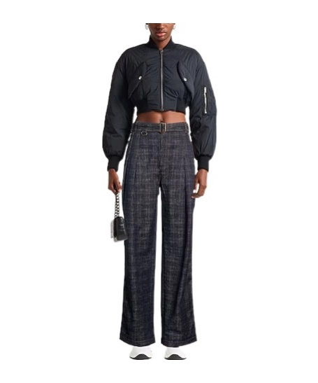 Burberry Dark Wash Loose-fit Jeans