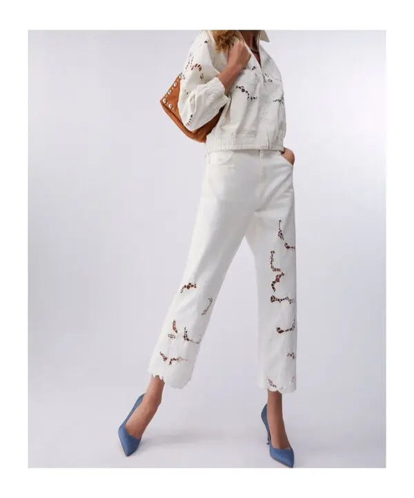 Liu Jo Embroidered Bomber Jacket