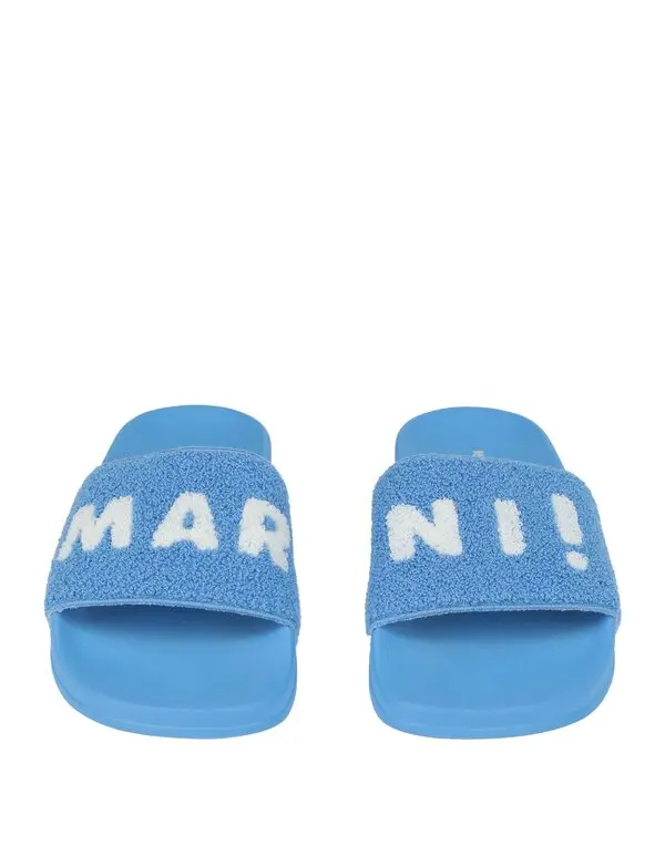 Marni Printed Terrycloth Slides